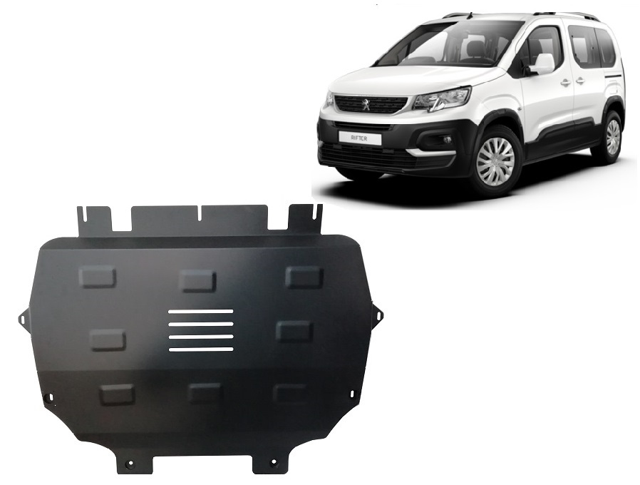 Steel sump guard for Peugeot Rifter / Partner (2018-2025)