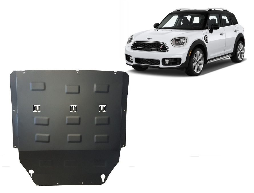 Steel sump guard for the protection of the engine and the gearbox for ...