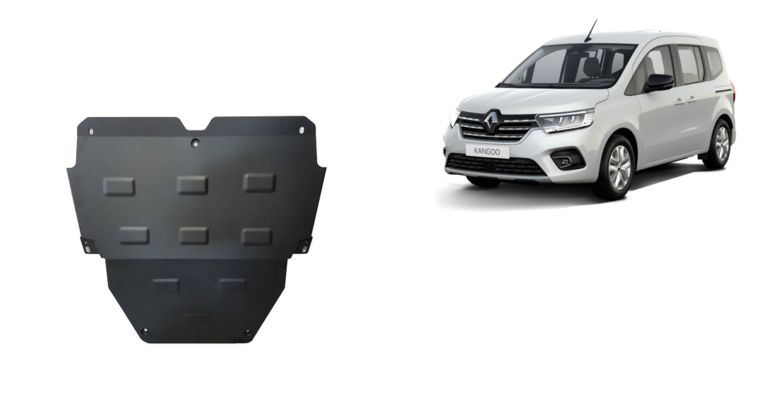 Steel sump guard for Renault Kangoo (2021-2026)