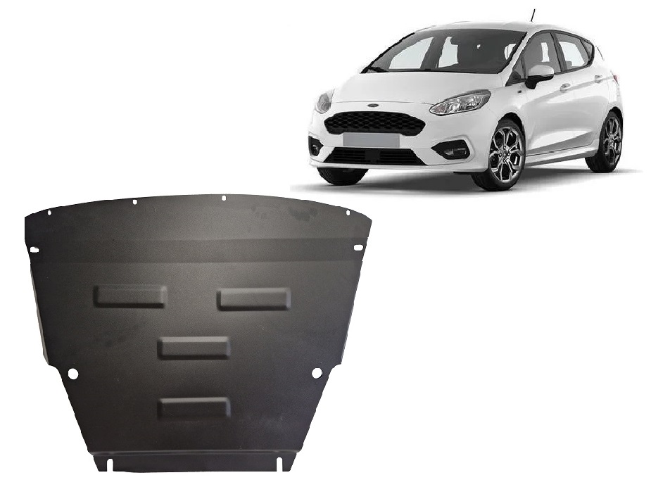 Steel sump guard for Ford Fiesta VII (2017-2026)