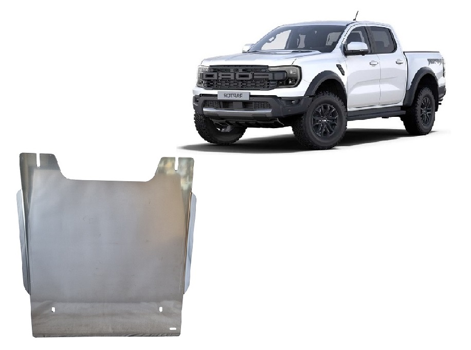 Aluminum transfer case guard for Ford Ranger Raptor (2023-2025)