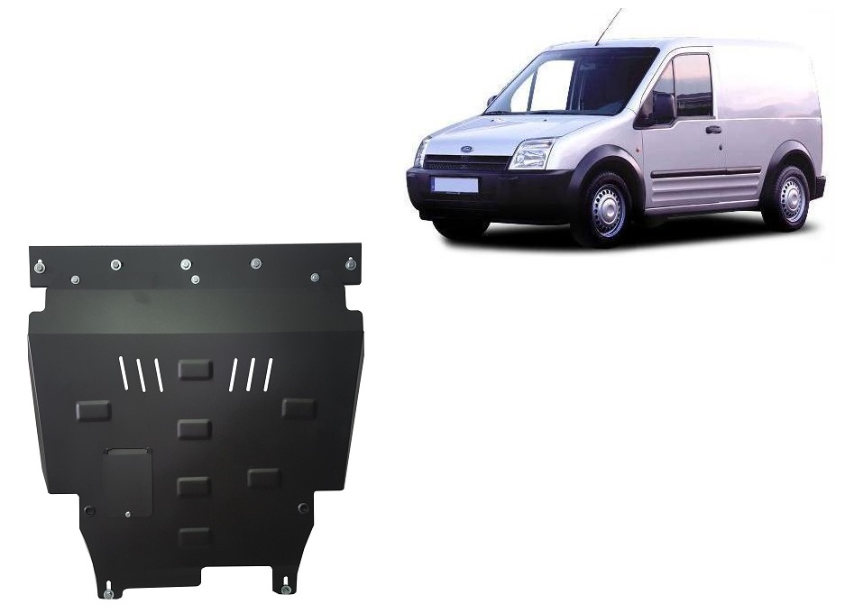 Steel sump guard for Ford Transit Connect (2002-2012)