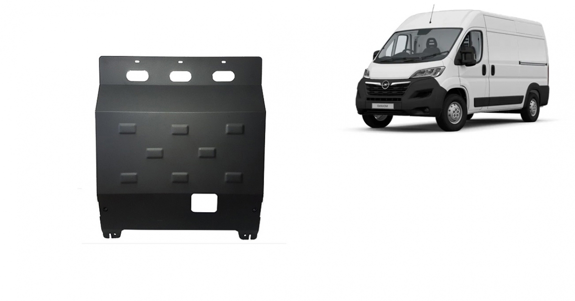 Steel sump guard for Vauxhall Movano C (2021-2026)