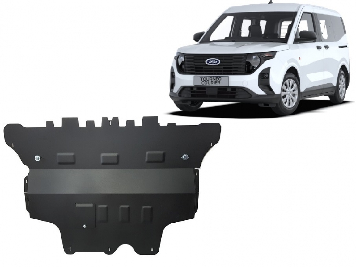 Steel sump guard for Ford Tourneo Courier (2023-2026)