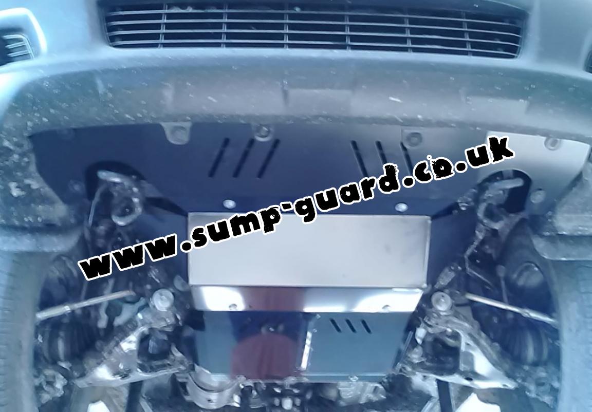 Steel sump guard for the protection of the engine and the radiator for ...