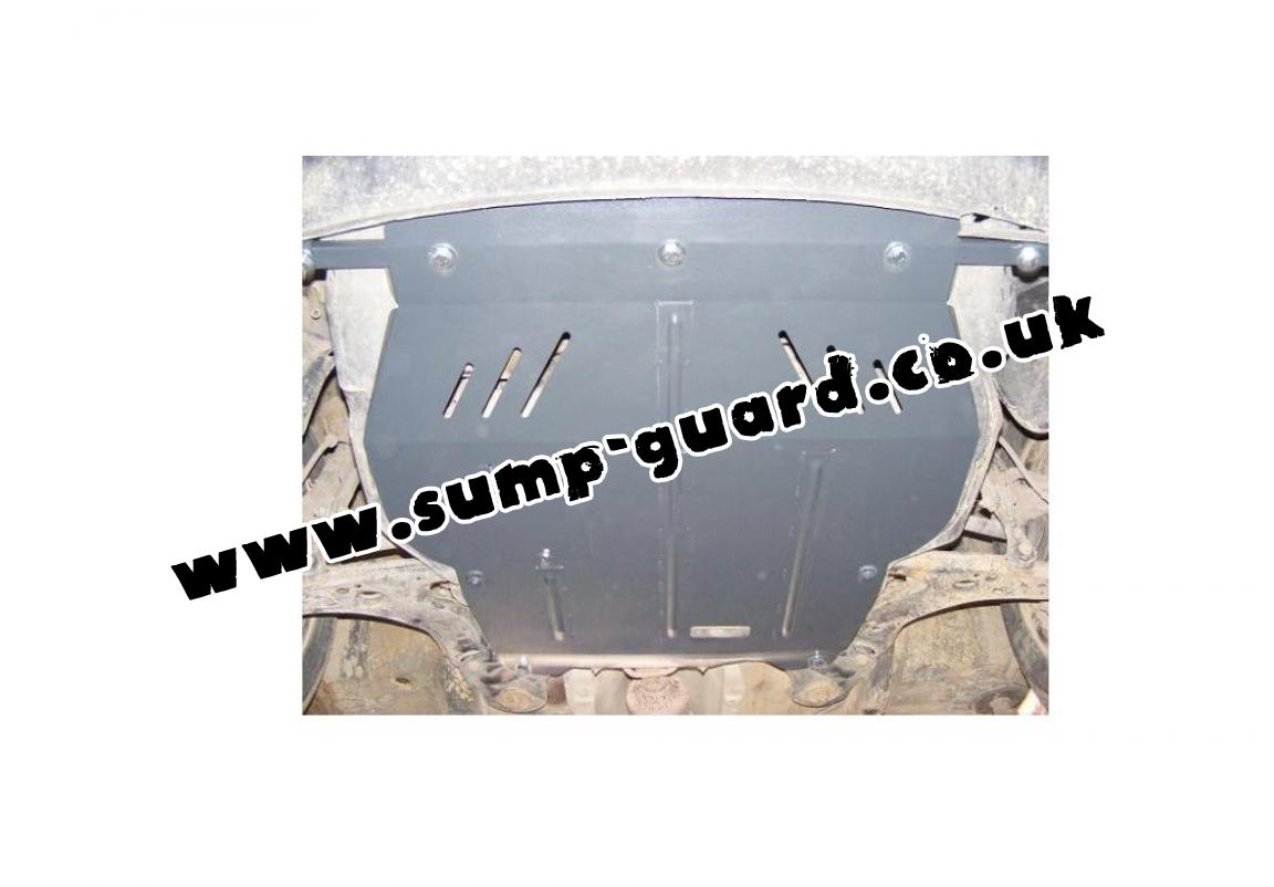 Steel sump guard for VW Golf mk4