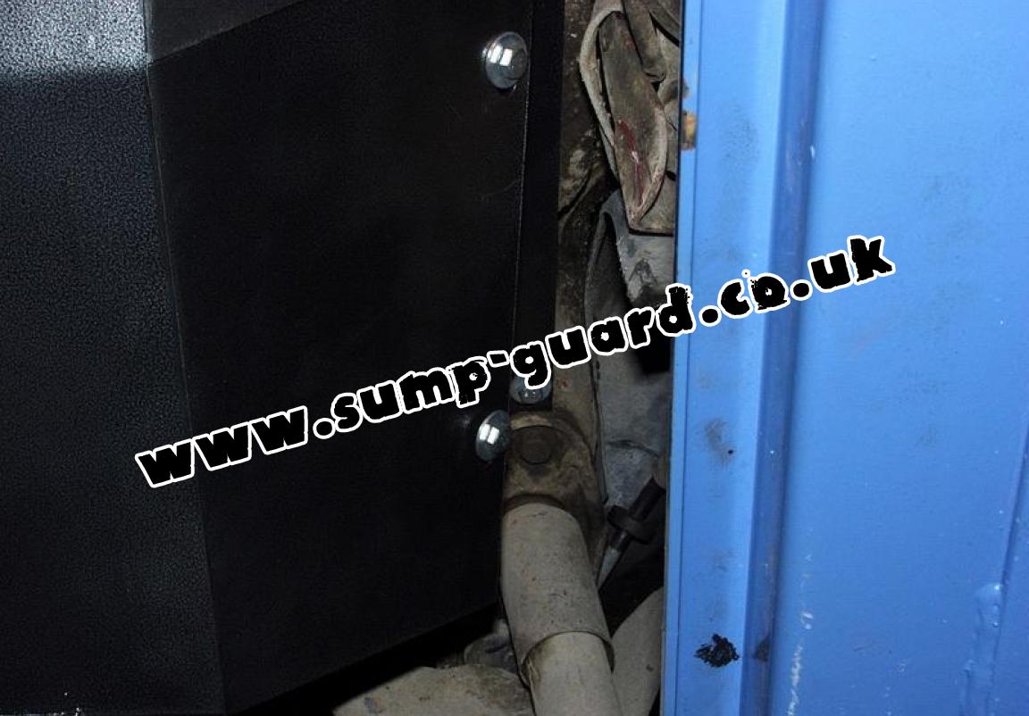 Steel sump guard for VW Transporter T4