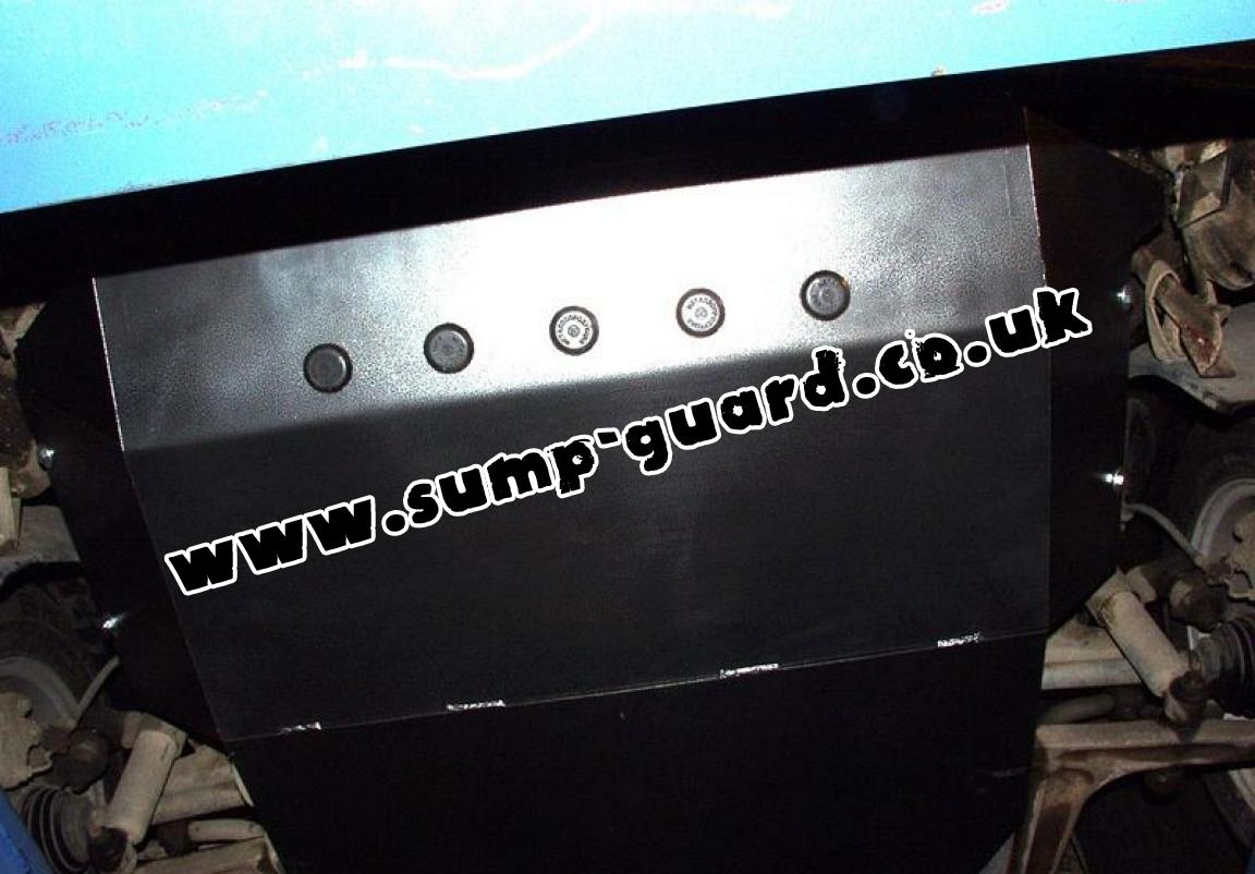 Steel sump guard for VW Transporter T4