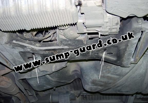 Steel sump guard for VW Transporter T4 Caravelle